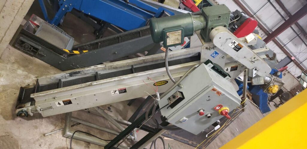 55" x 9" Unloading Parts Conveyor Hytrol – MXI-USA.com