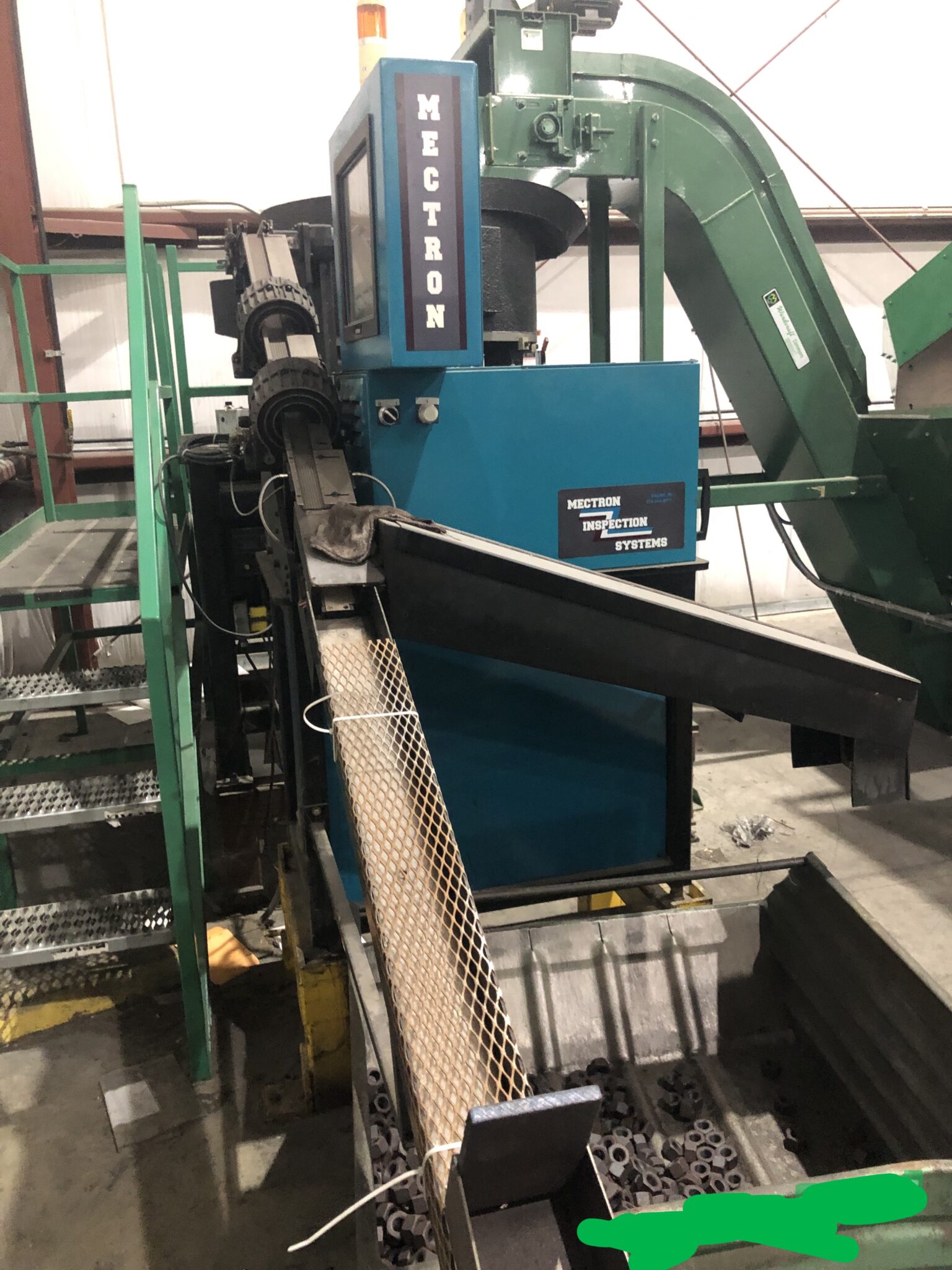 Mectron MI-8500 Digital Eddy Current Inspection and Sorting System ...